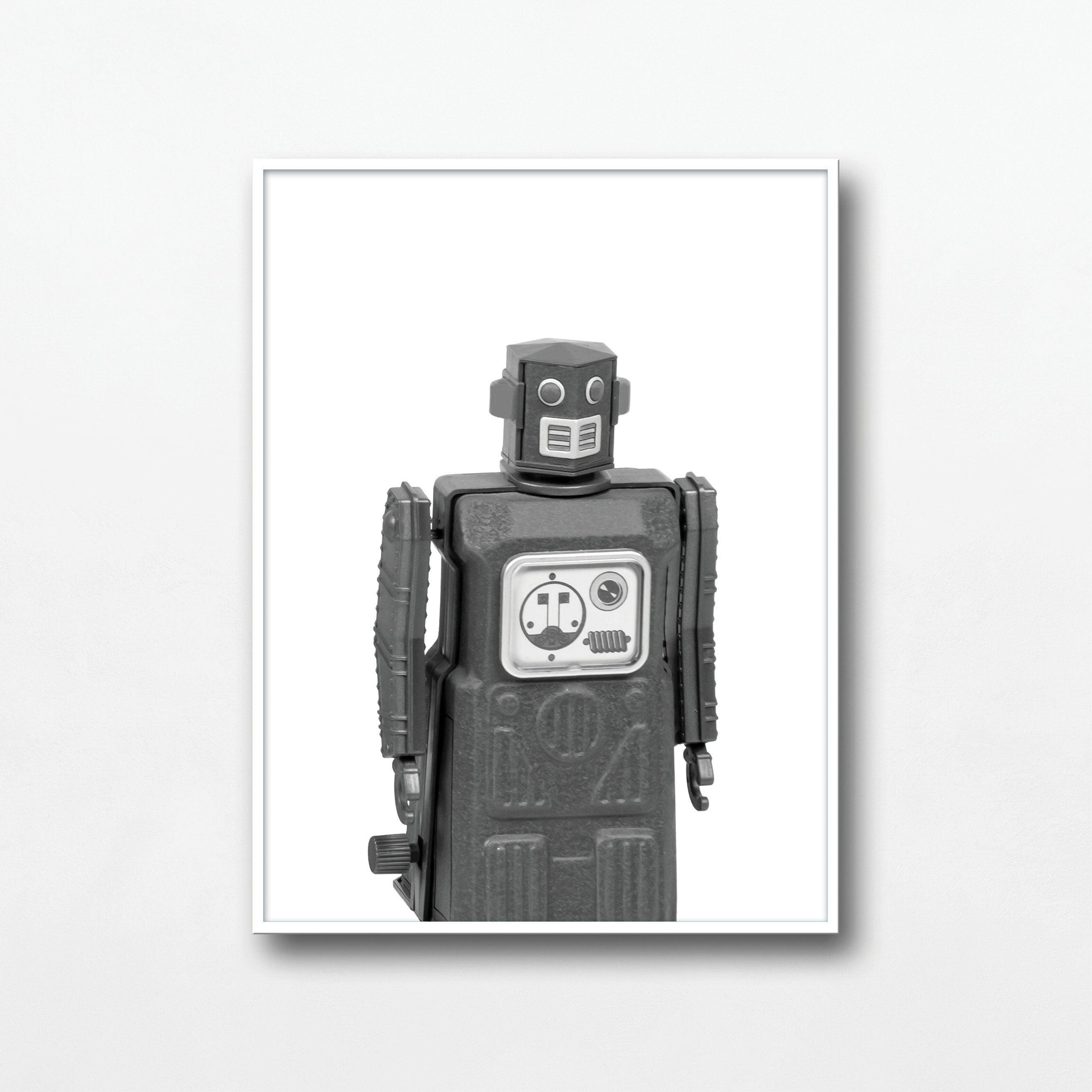 Robot Print, Robot Poster, Robot Decor, Robot Wall Art, Robot Nursery ...