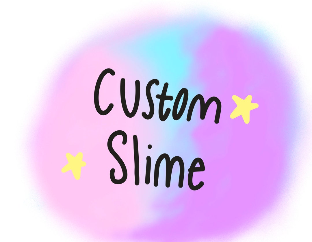Custom Slime - Etsy