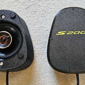 S2000 Rear Speaker Kit (3.5") - Headrest Enclosure Pod (99-05) (set of ...