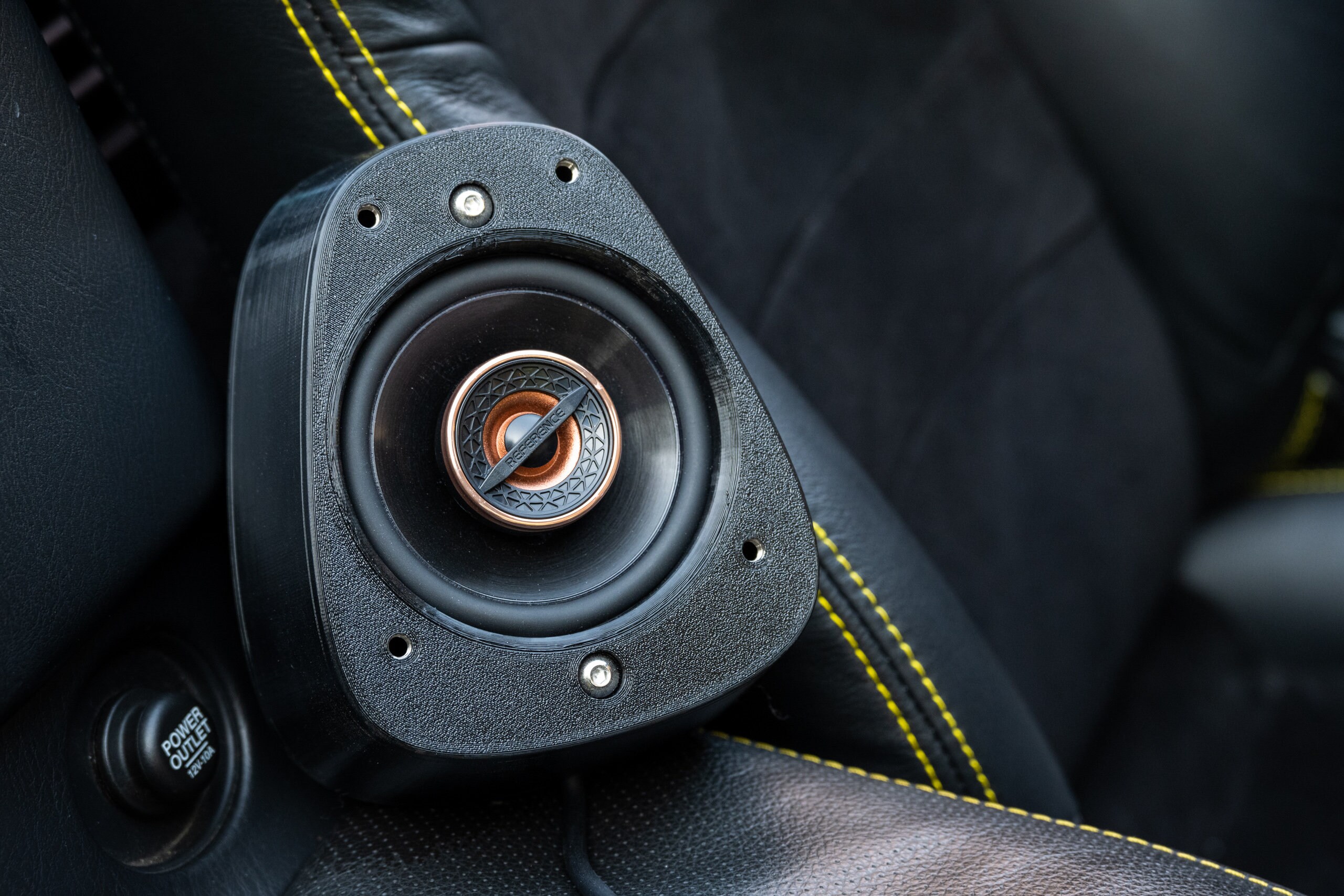 S2000 Rear Speaker Kit 3.5 Headrest Enclosure Pod - Etsy