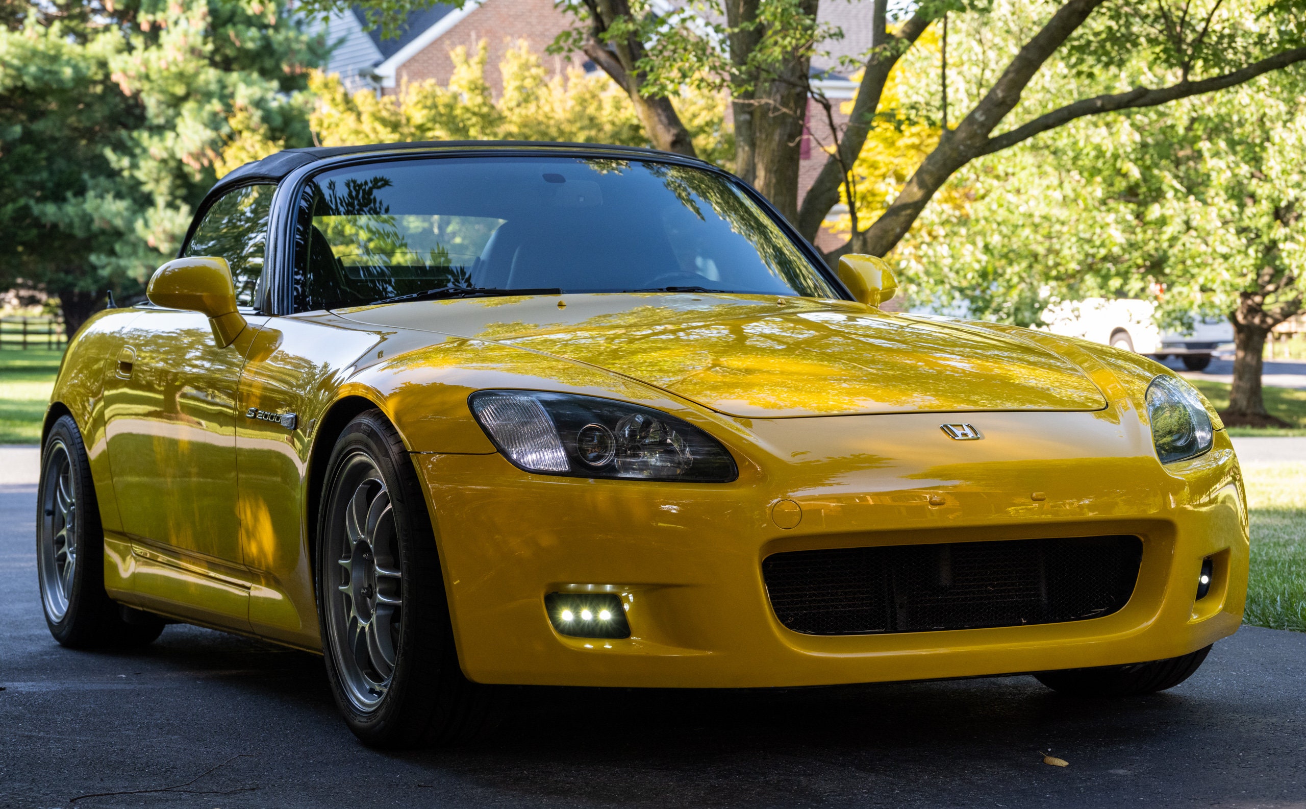 LED DRL Light / Brake Duct Inlet Bracket Combo for Honda S2000 AP1 ...