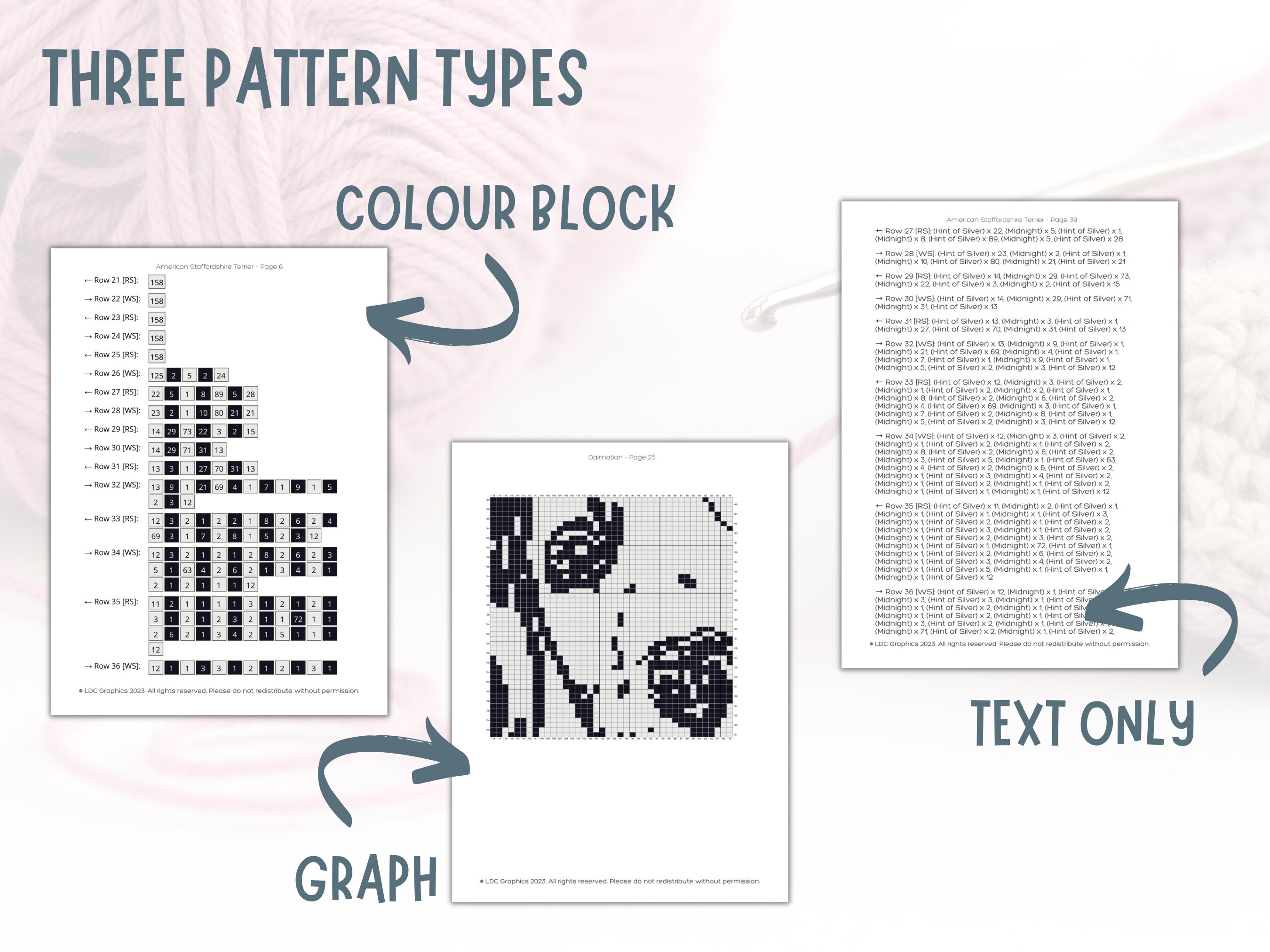Dalmatian Crochet Blanket Pattern Made Using Sc Graphgan Chart - Etsy