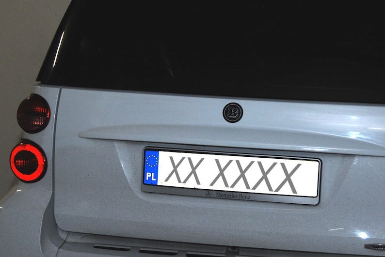 3D Sticker for Smart Mercedes 451 453 Brabus Emblems 50mm 3D - Etsy