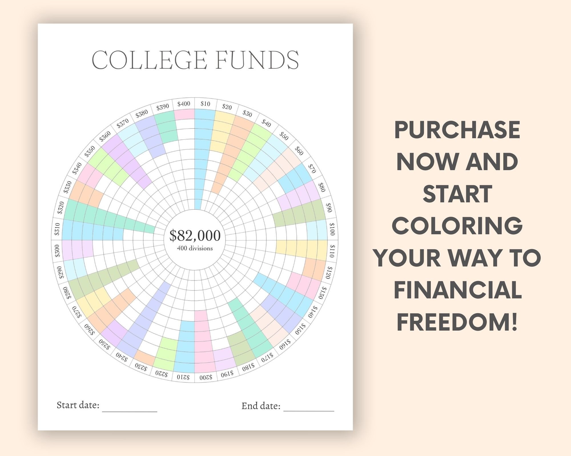 Savings Challenge Printable, 100k 10000 Savings Challenge Chart, 50k ...