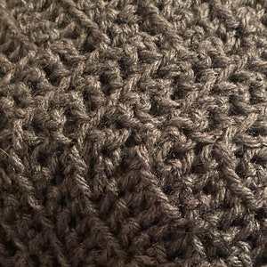 Large Gray Crochet Blanket - Etsy