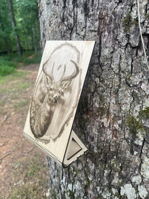 Laser Engraved Deer With Integrated Frame - Etsy