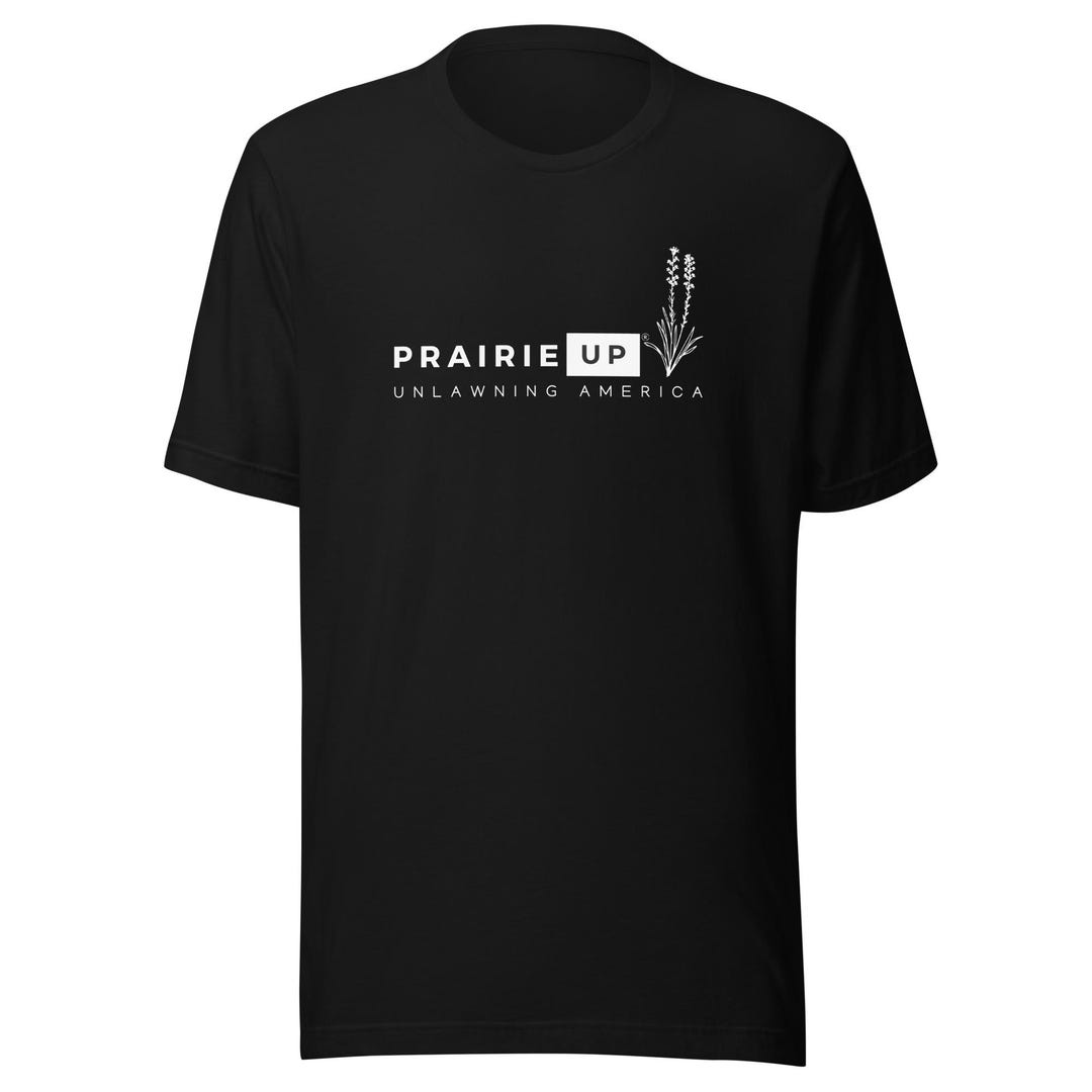 Prairie up Logo White (unisex Tee) - Etsy