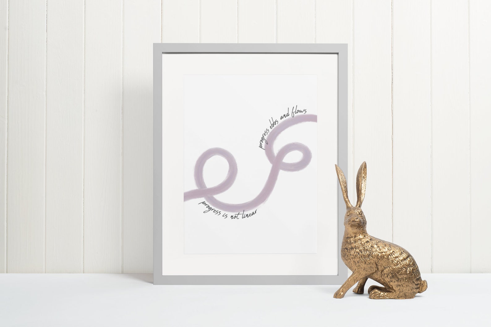 Progress is Not Linear Poster Printable, Therapy Office Decor, School ...