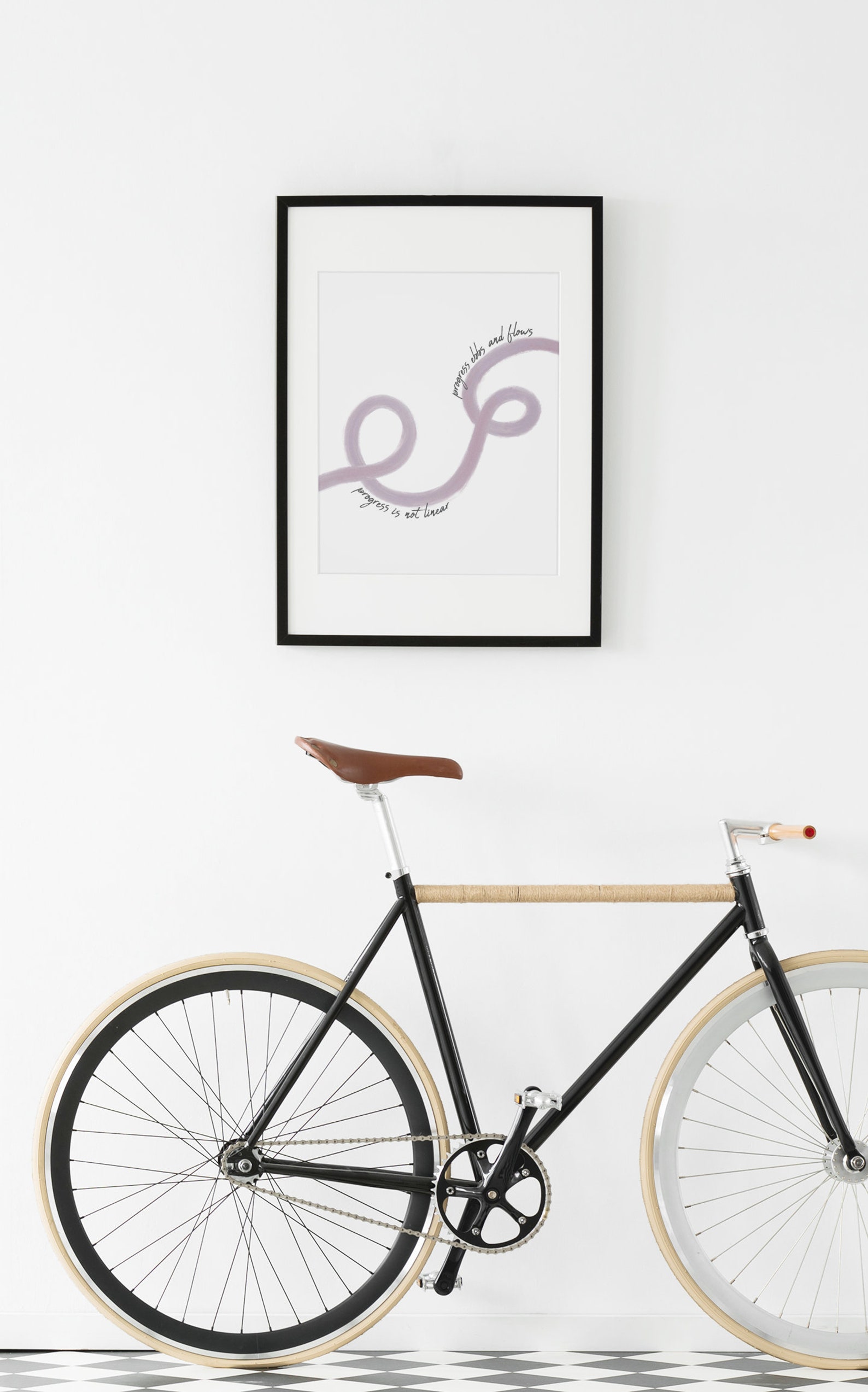 Progress is Not Linear Poster Printable, Therapy Office Decor, School ...