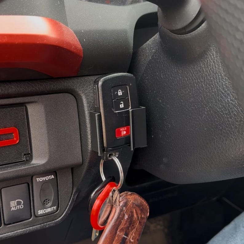 Toyota Tacoma Key Fob Holder | 3rd Gen Push Start Key Mount | Tacoma ...