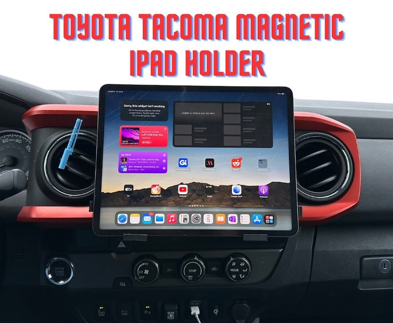 Toyota Tacoma 3rd Gen Magnetic iPad Mount: Overlanding Tablet Stand - Etsy