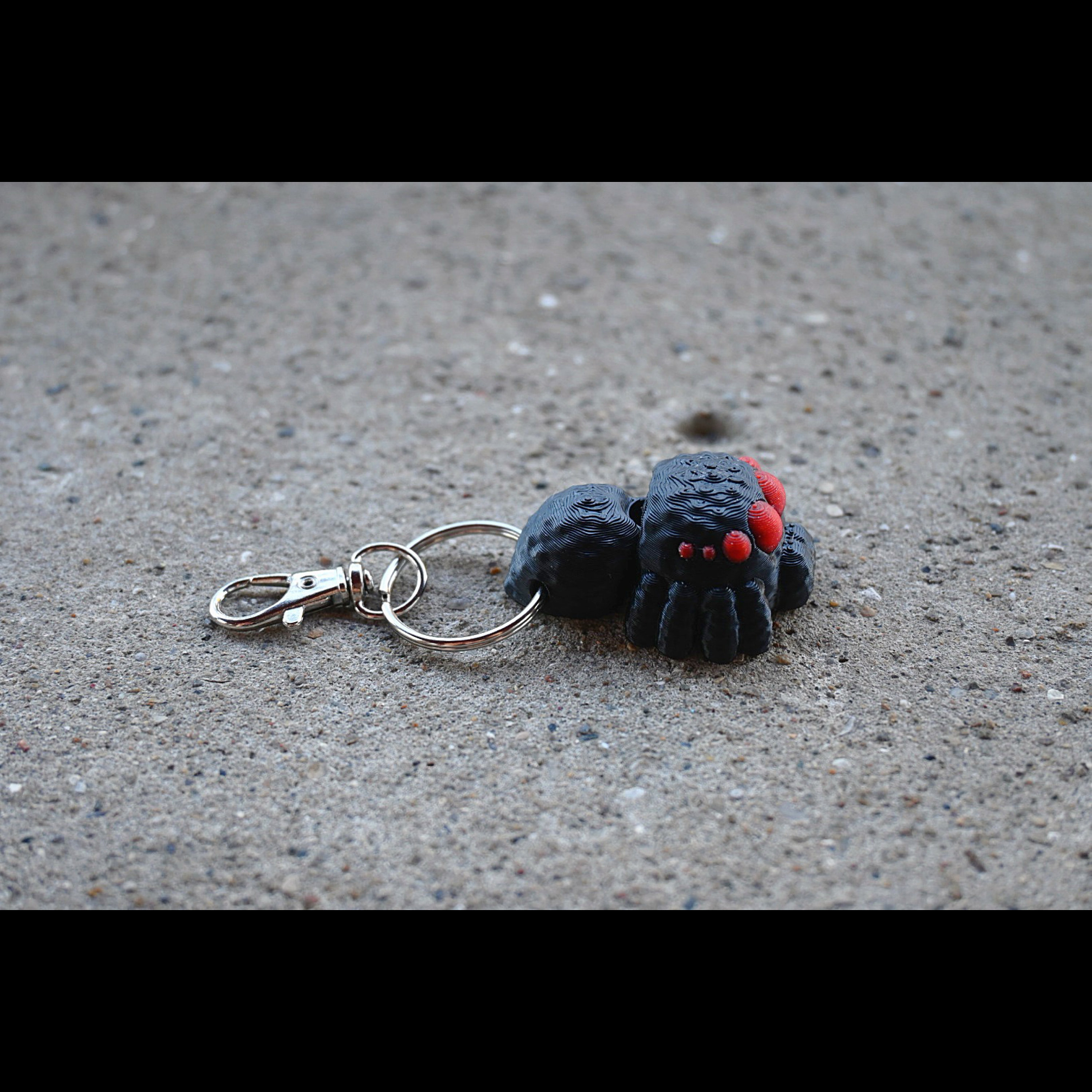 Spider Keychain - Etsy