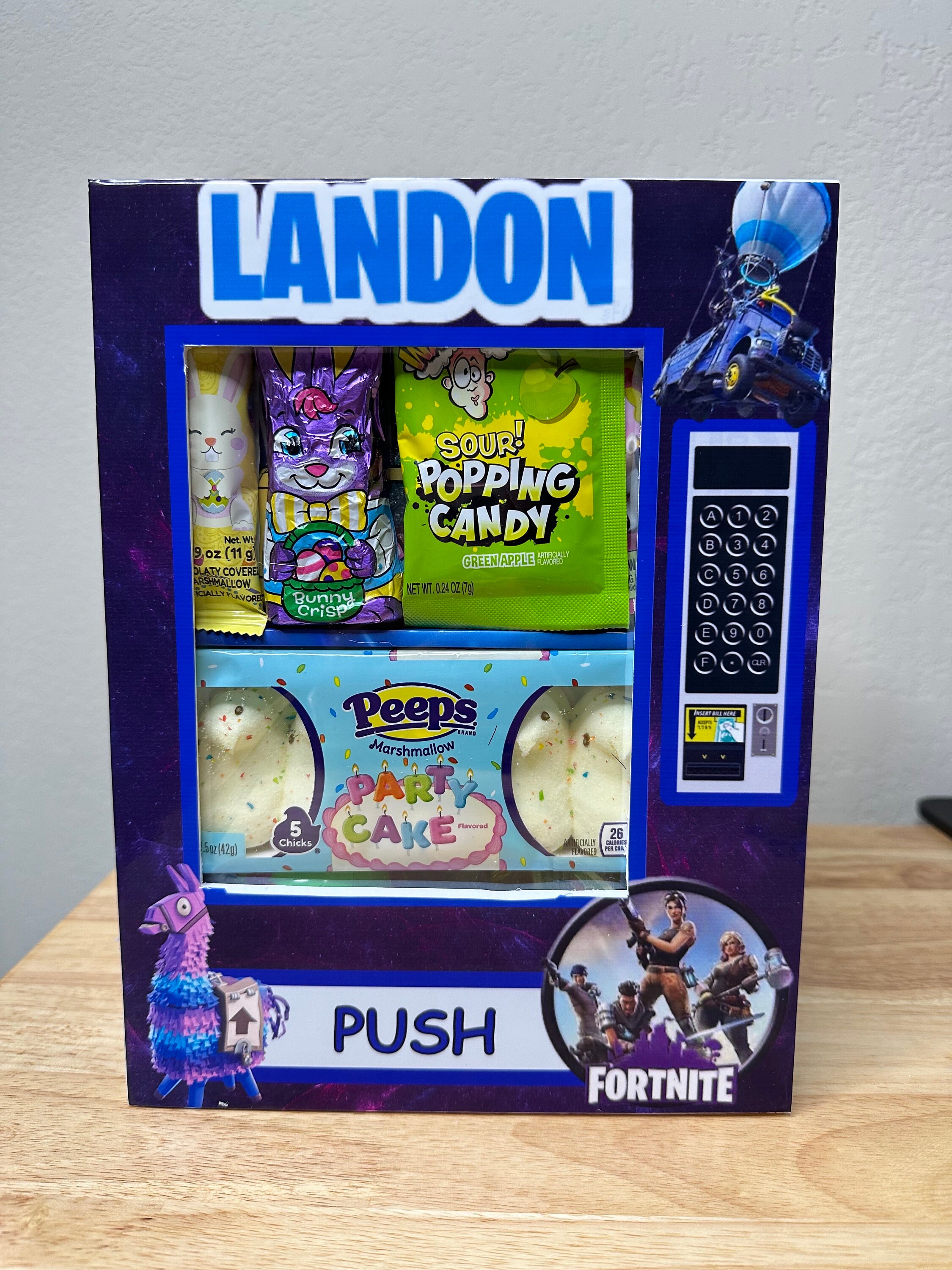 Personalized Vending Machine Gift Box - Etsy