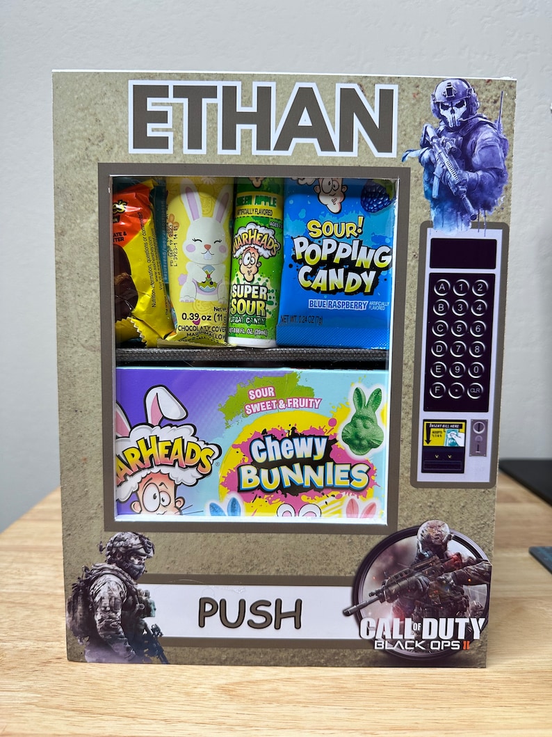 Personalized Vending Machine Gift Box - Etsy