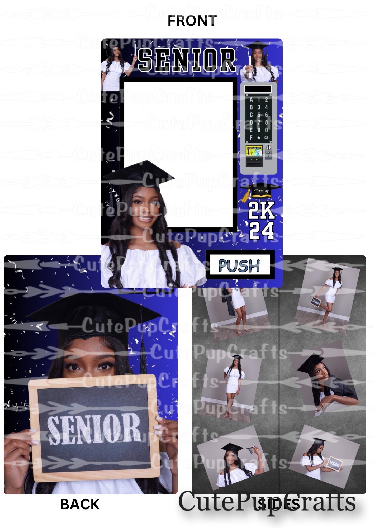 Senior Graduation Vending Machine Gift Box - Etsy
