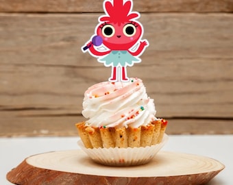 Super Simple Cupcake Topper, Song Cupcake Topper, Instant Download ...