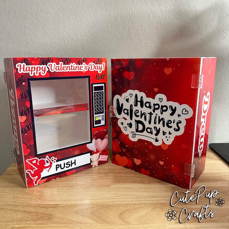 Valentine’s Day Vending Machine Gift Box - Etsy
