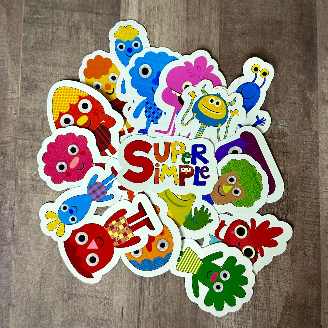 Super Simple Song Stickers - Etsy