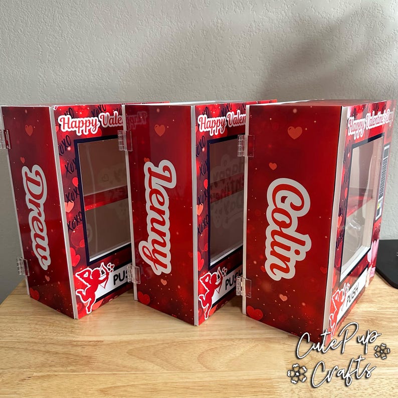 Valentine’s Day Vending Machine Gift Box - Etsy