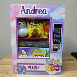 Personalized Vending Machine Gift Box - Etsy