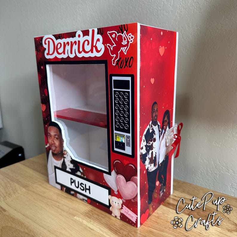 Valentine’s Day Vending Machine Gift Box - Etsy