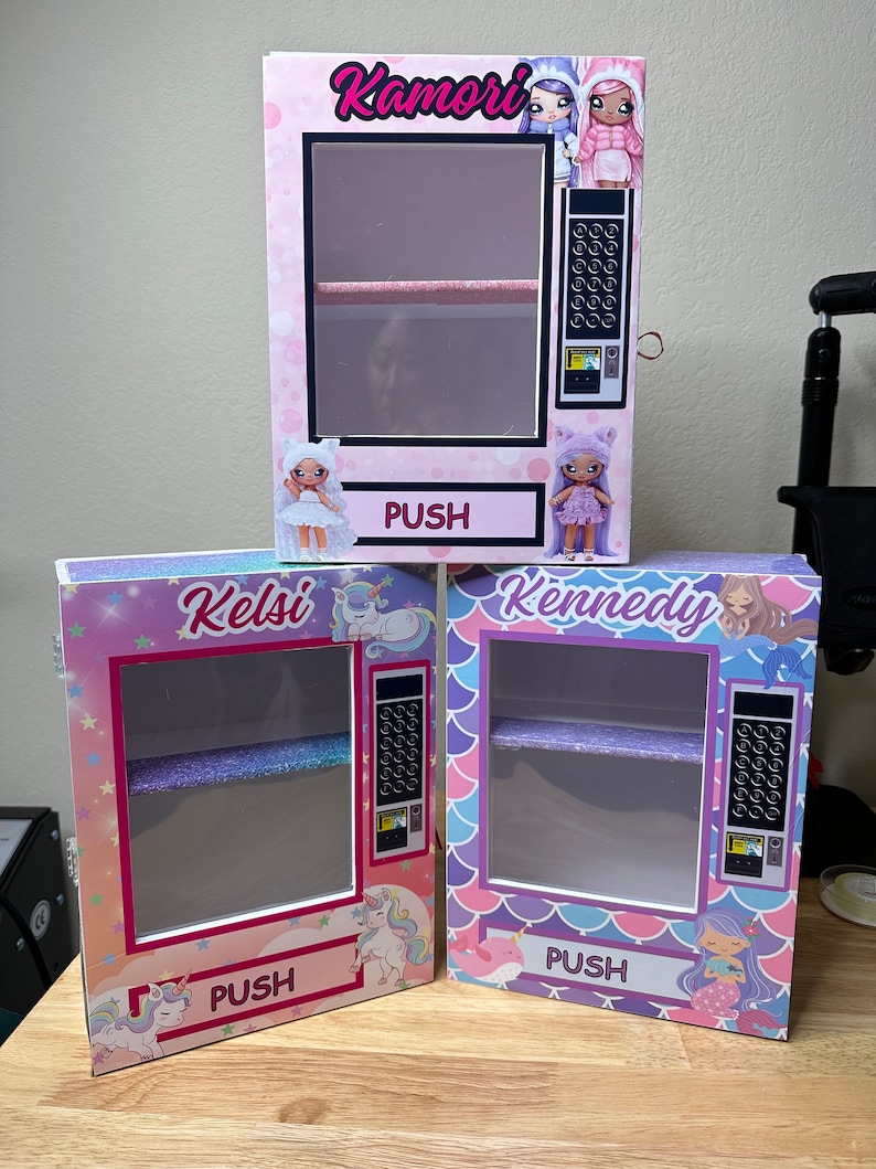 Personalized Vending Machine Gift Box - Etsy