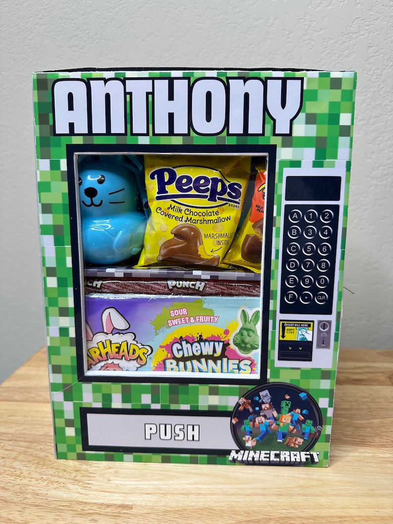 Personalized Vending Machine Gift Box - Etsy
