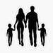 Family Pattern Instant Download SVG, PNG, EPS, Dxf, Jpg Digital ...