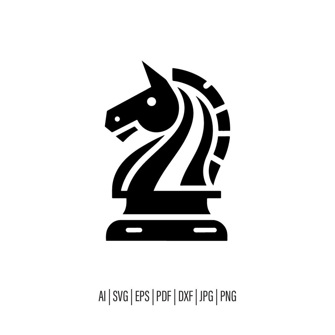 Horse Logo Monogram Svg, Vector Cut File Cricut, Silhouette, Decal ...