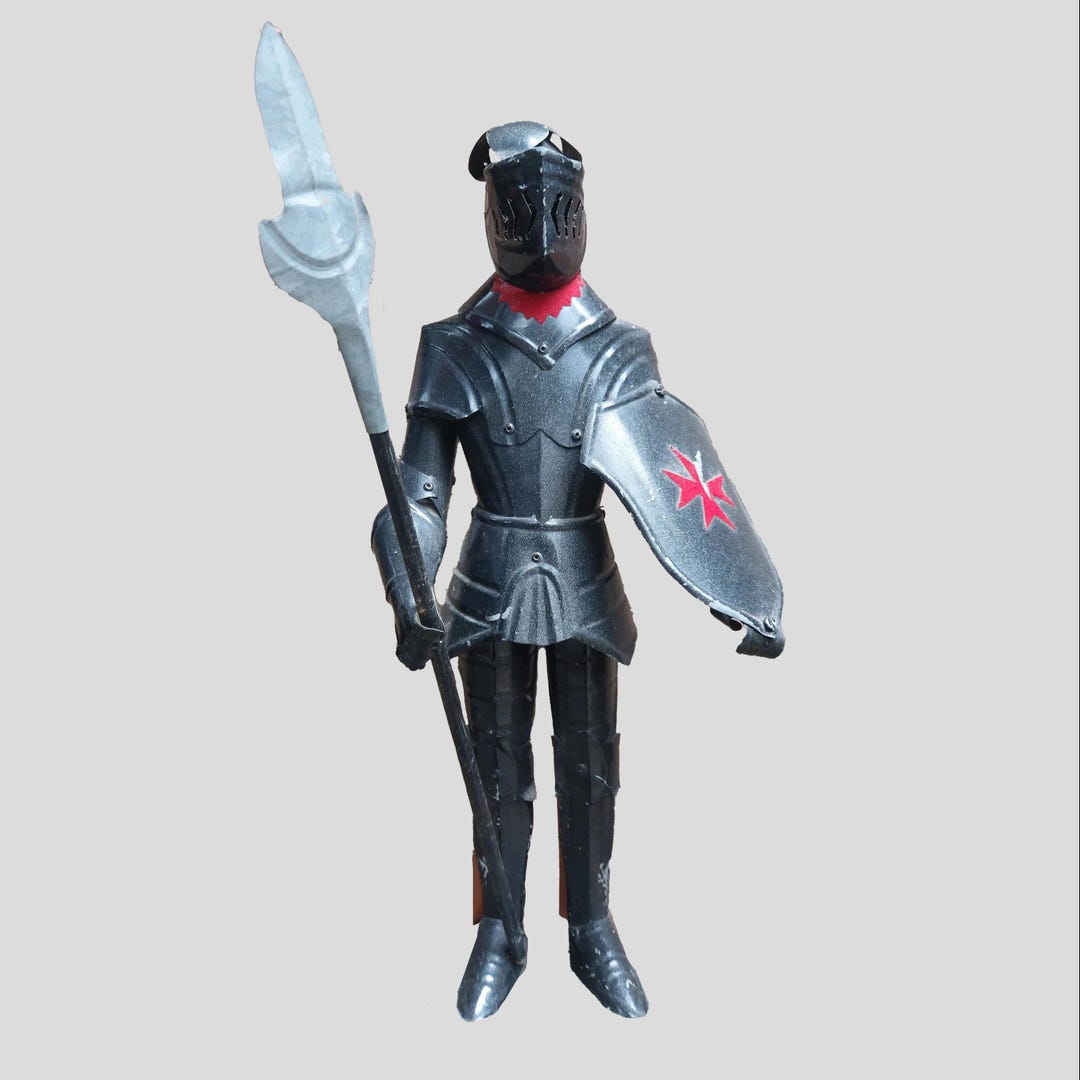 Knight Suit of Armour Ornament Figurine - Etsy