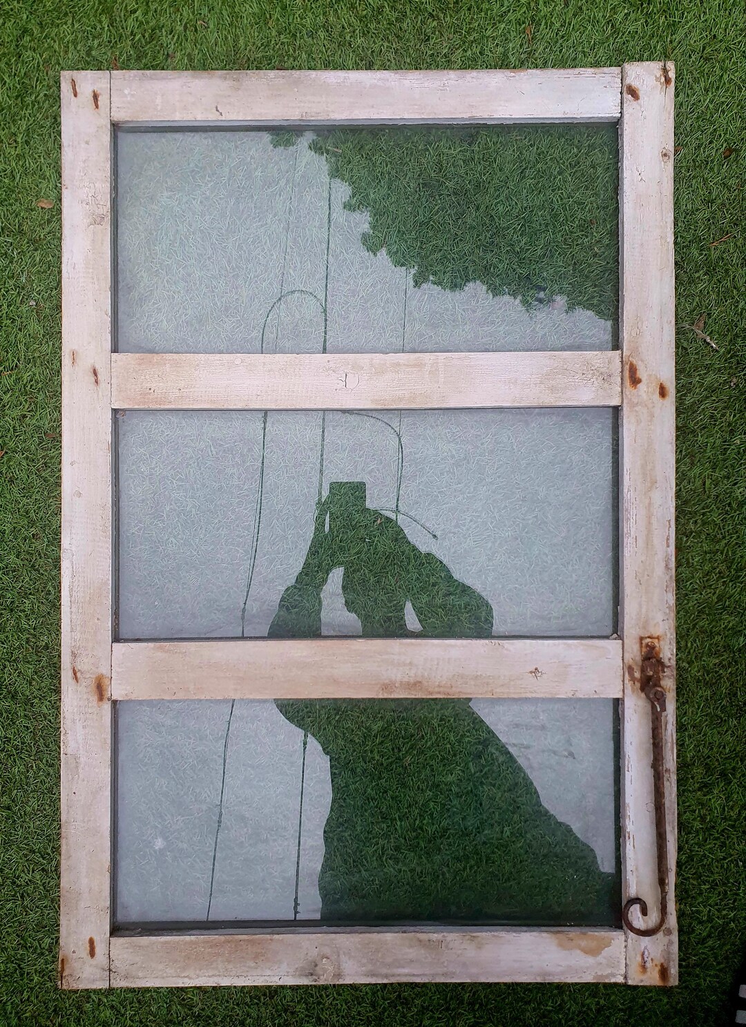 Vintage Reclaimed Wooden Window Frame Rustic Farmhouse Home Decor - Etsy