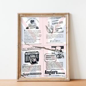 Vintage British Newspaper Poster Art Print Historical Home Decor - Etsy