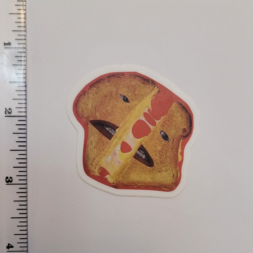 Grilled Cheese Sticker - Etsy