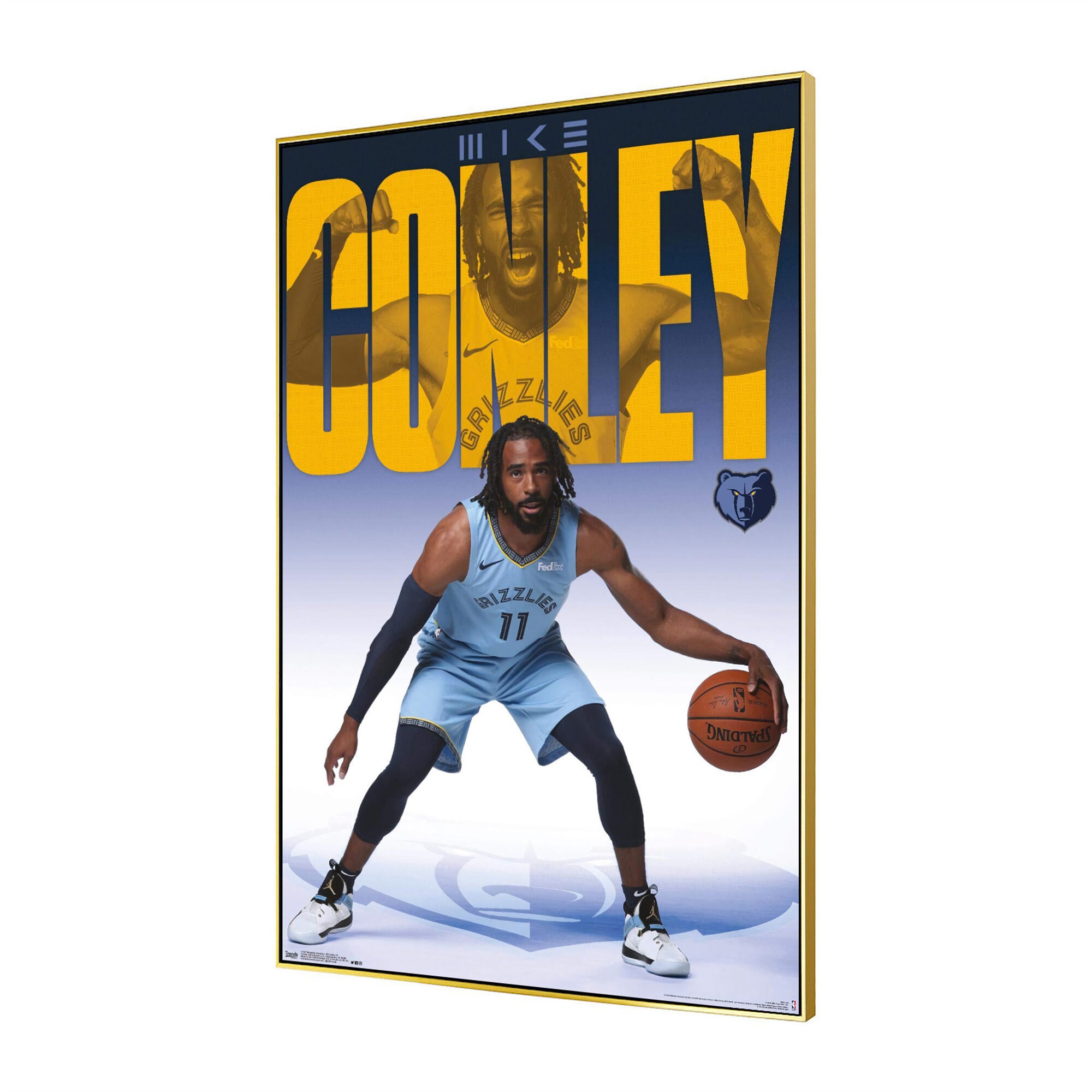 Mike Conley Jr. Poster NBA NBA Sports Print Sports Player - Etsy