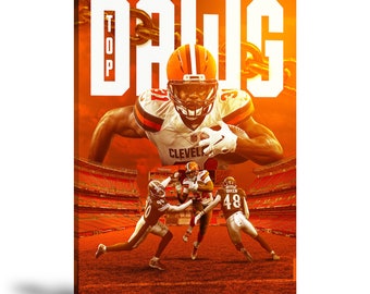 Nick Chubb Wall Art - Etsy