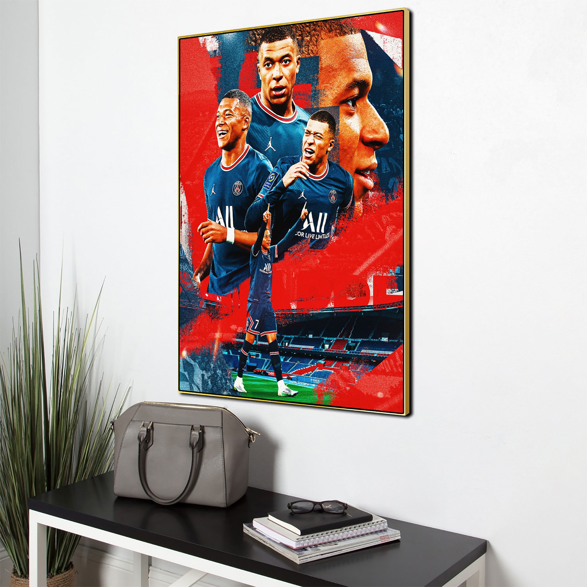 Kylian Mbappé Joueur De Football Poster