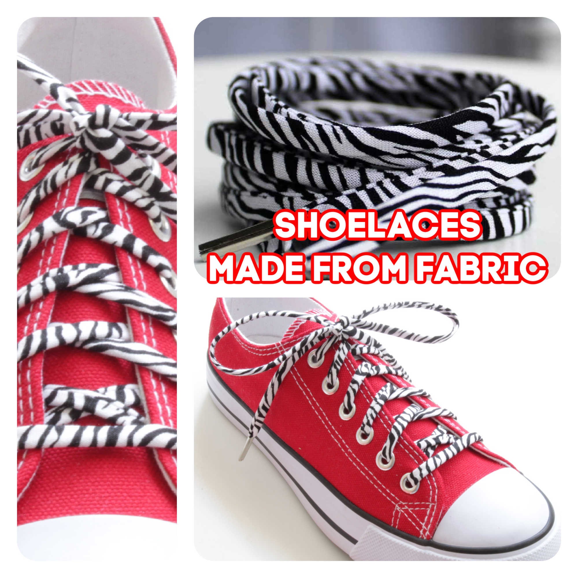 Cute Shoe Laces - Metal Tips - Adults & Kiddos - Four Lengths - Animal ...
