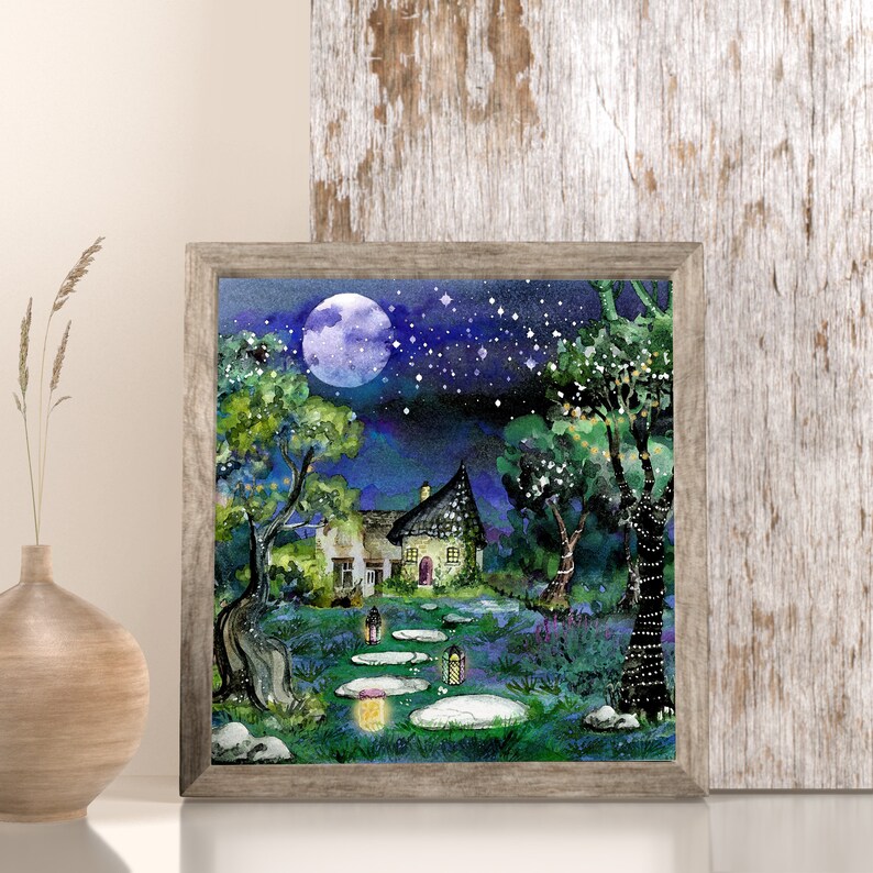 Fairycore Wall Decor Cottagecore Wall Art Fairycore Prints Etsy