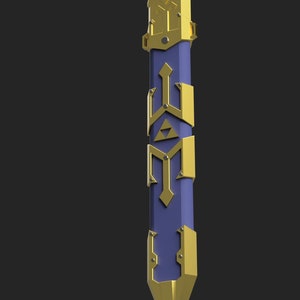 Link's Master Sword and Scabbard - Digital 3D Print Model Files - Etsy