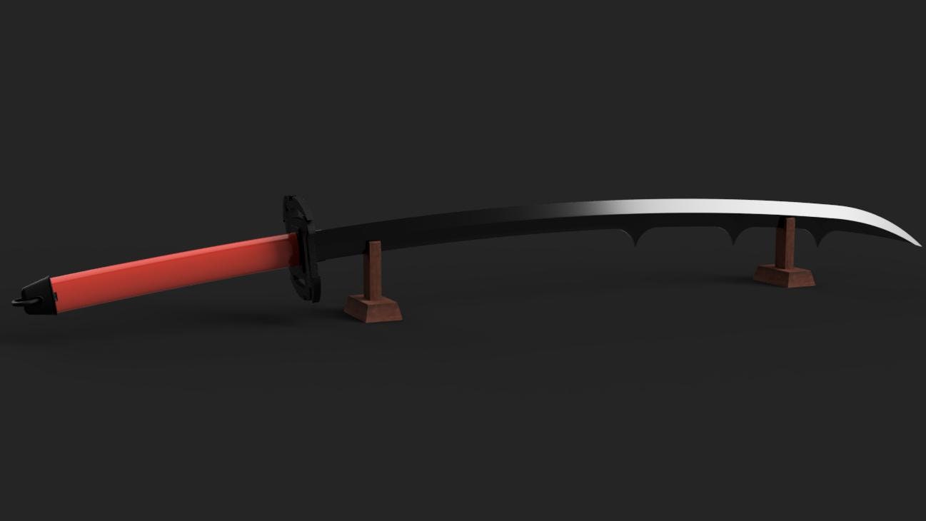 Ichigo Kurosaki Tensa Zangetsu Set Original Fullbring - Etsy