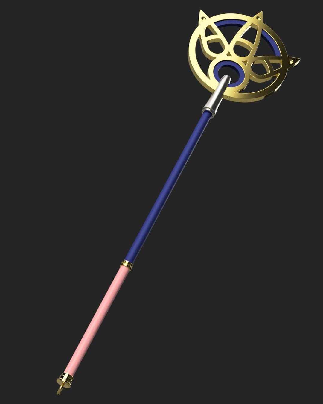 Yuna's Summoner Staff - Digital 3D Print Model Files - Etsy