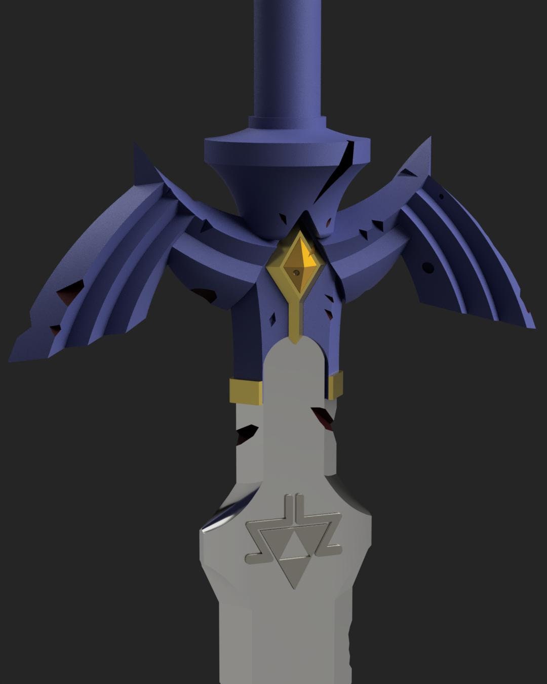 Link's Master Sword and Scabbard Digital 3D Print Model Files - Etsy