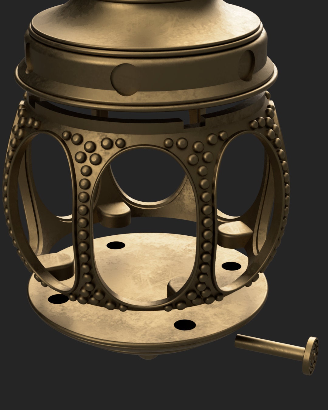 Hunter Hand Lantern - Digital 3D Print Model Files - Etsy