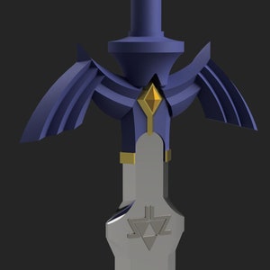 Link's Master Sword and Scabbard - Digital 3D Print Model Files - Etsy