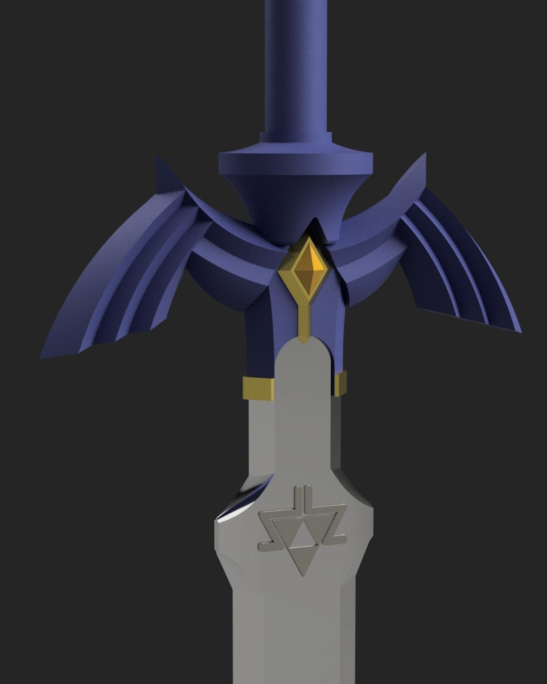 Link's Master Sword and Scabbard Digital 3D Print Model Files - Etsy