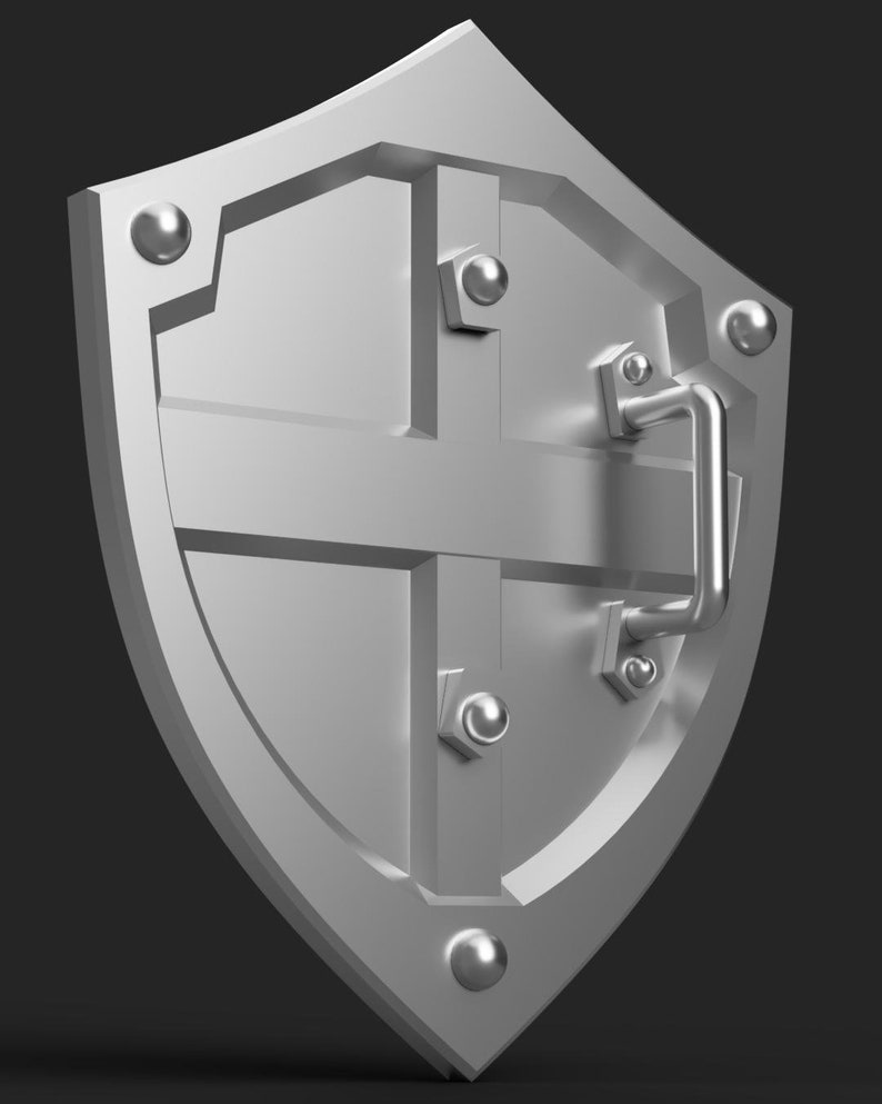 Link's Hylian Shield - Digital 3D Print Model Files - Etsy