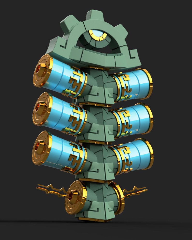 Link's Zonai Energy Cell - Digital 3D Print Model Files - Etsy