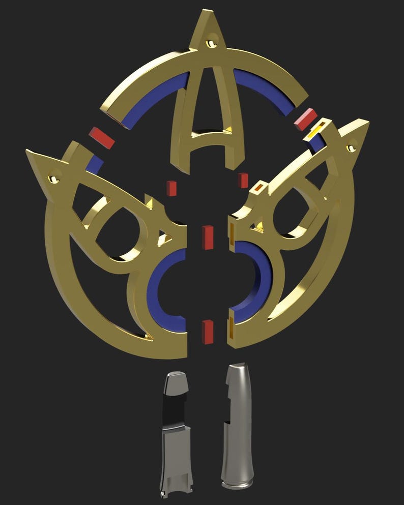 Yuna's Summoner Staff - Digital 3D Print Model Files - Etsy