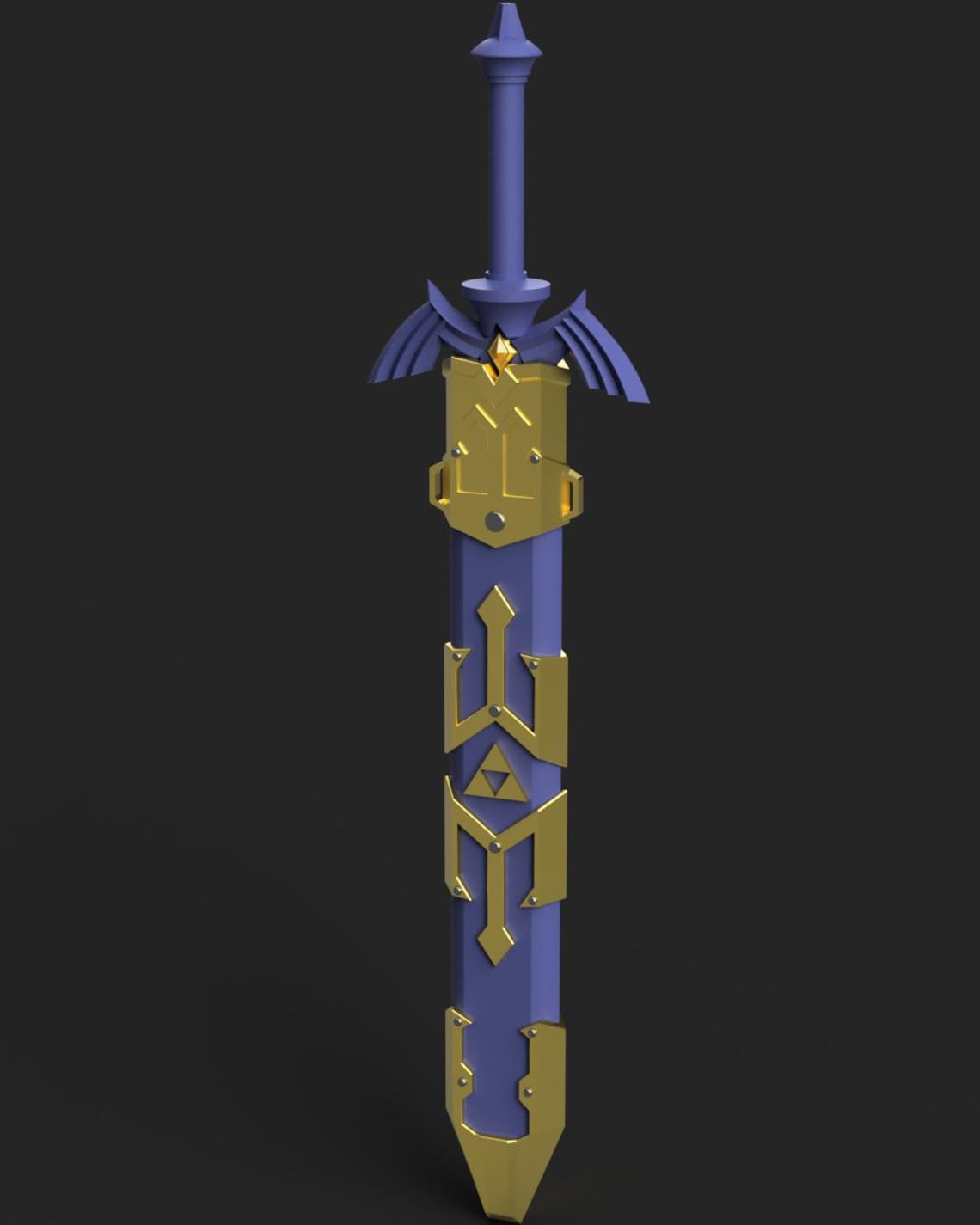 Link's Master Sword and Scabbard - Digital 3D Print Model Files - Etsy