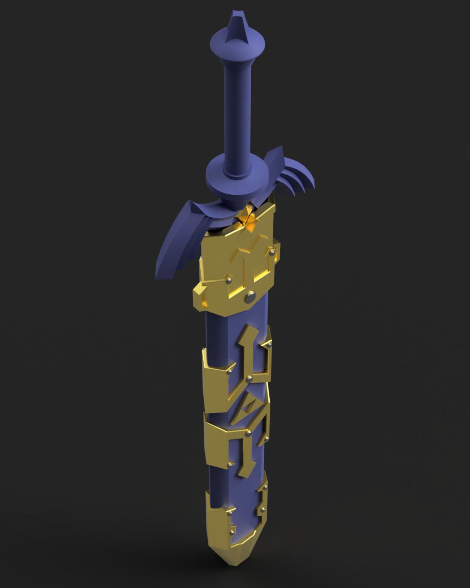 Link's Master Sword and Scabbard - Digital 3D Print Model Files - Etsy